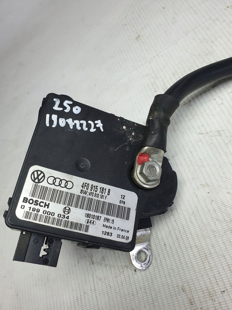 AUDI A6 C6 MODUŁ NAPIĘCIA AKUMULATORA 4F0915181B - 12405057964 - oficjalne archiwum Allegro