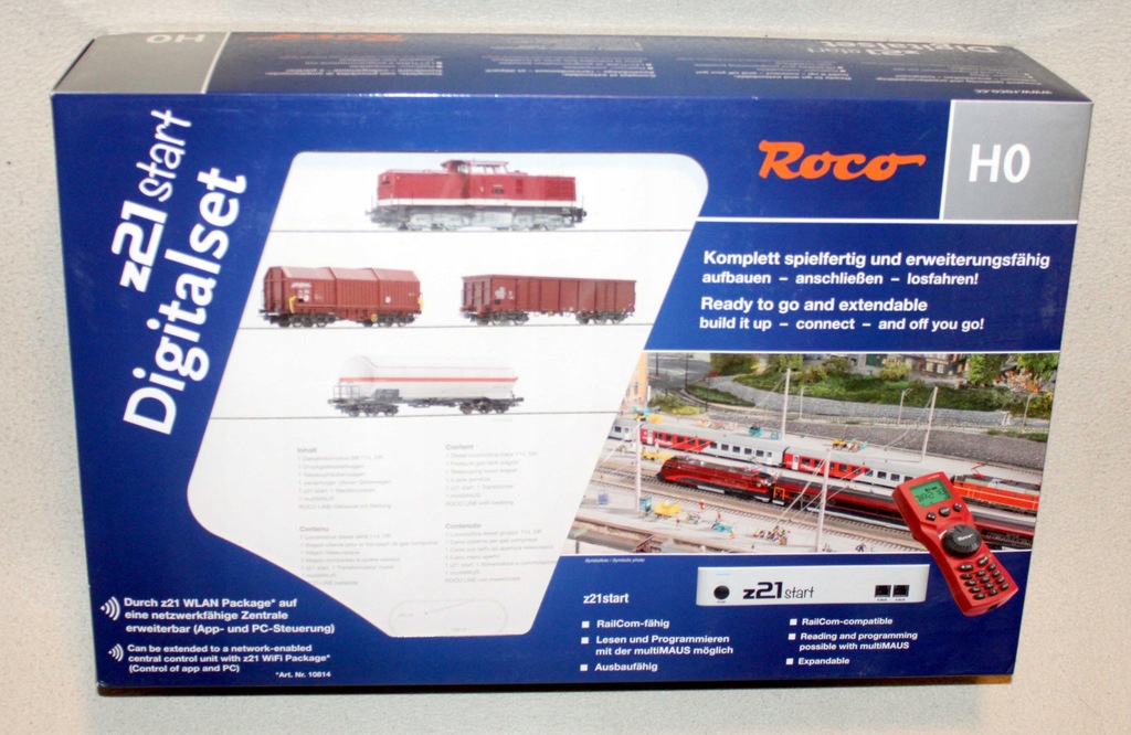 Cyfrowy zestaw startowy z21 Roco 51321 skala H0 - 14721250255 ...