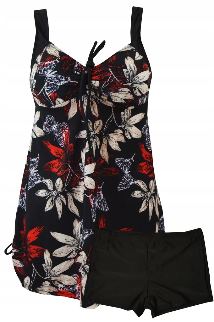 B345 Strój kąpielowy tankini spodenki roz 48/50 - 12270827994 ...