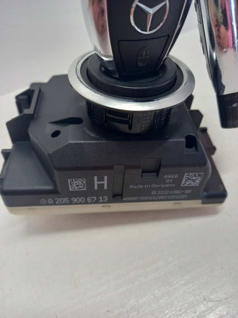 MERCEDES W205 STACYJKA KLUCZYK PILOT KOMPLET A2059006713 433 92MHz ...