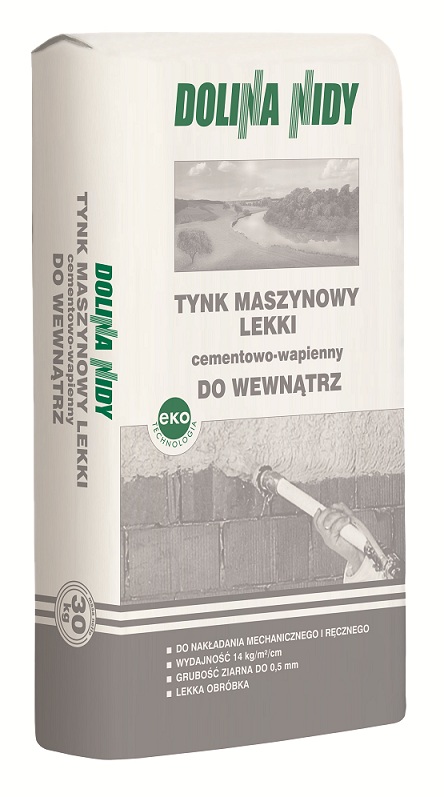 Tynk maszynowy cem-wap. Dolina Nidy 30kg / 180 szt - 12158358734 ...