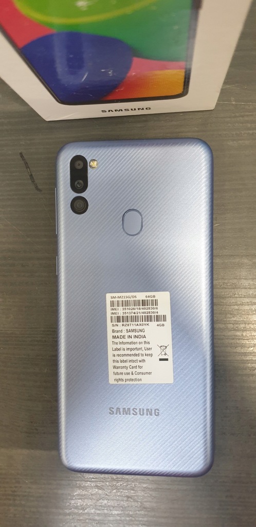 Samsung M215G/DS M21 4GB/64GB Niebieski F208 - 12623698596 - oficjalne ...