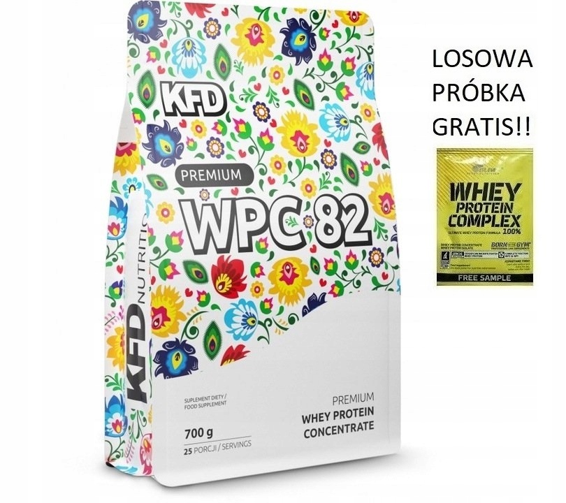 KFD Premium WPC 82 700g Mascarpone Białko GRATIS - 12703871912 - oficjalne archiwum Allegro