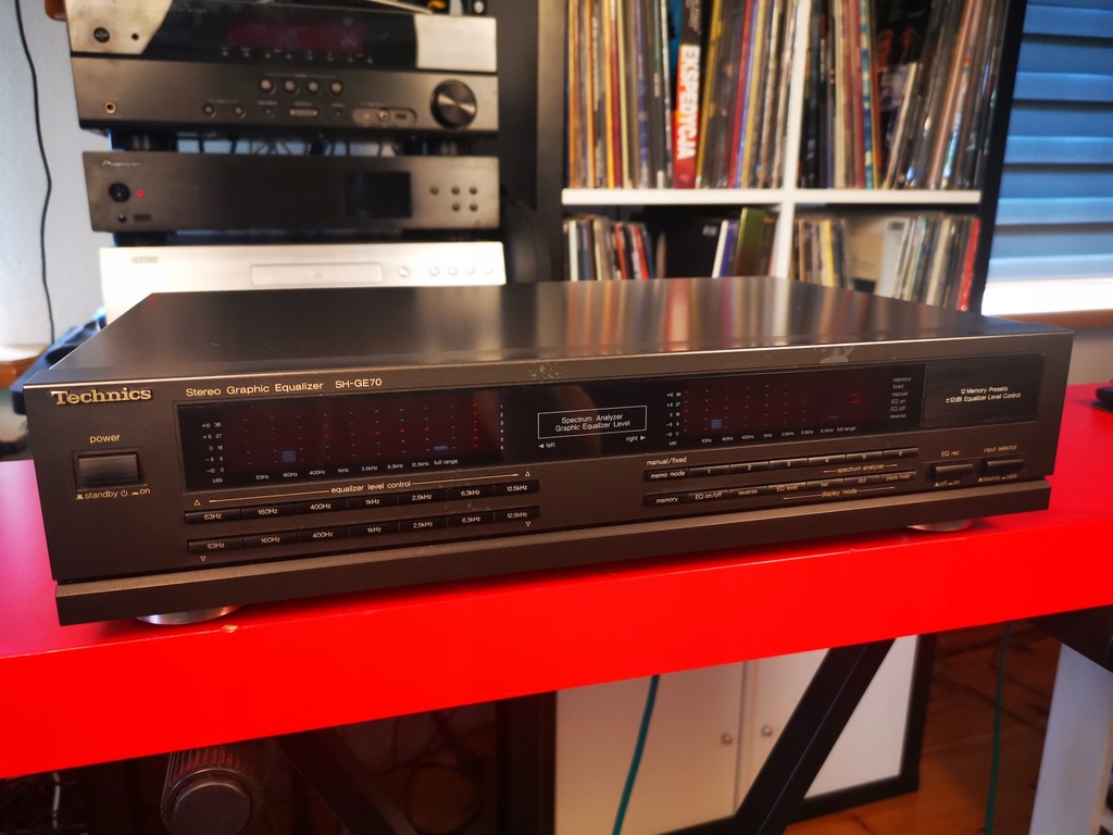 Korektor graficzny Technics SH-GE70 equalizer - 12383216597 - oficjalne ...