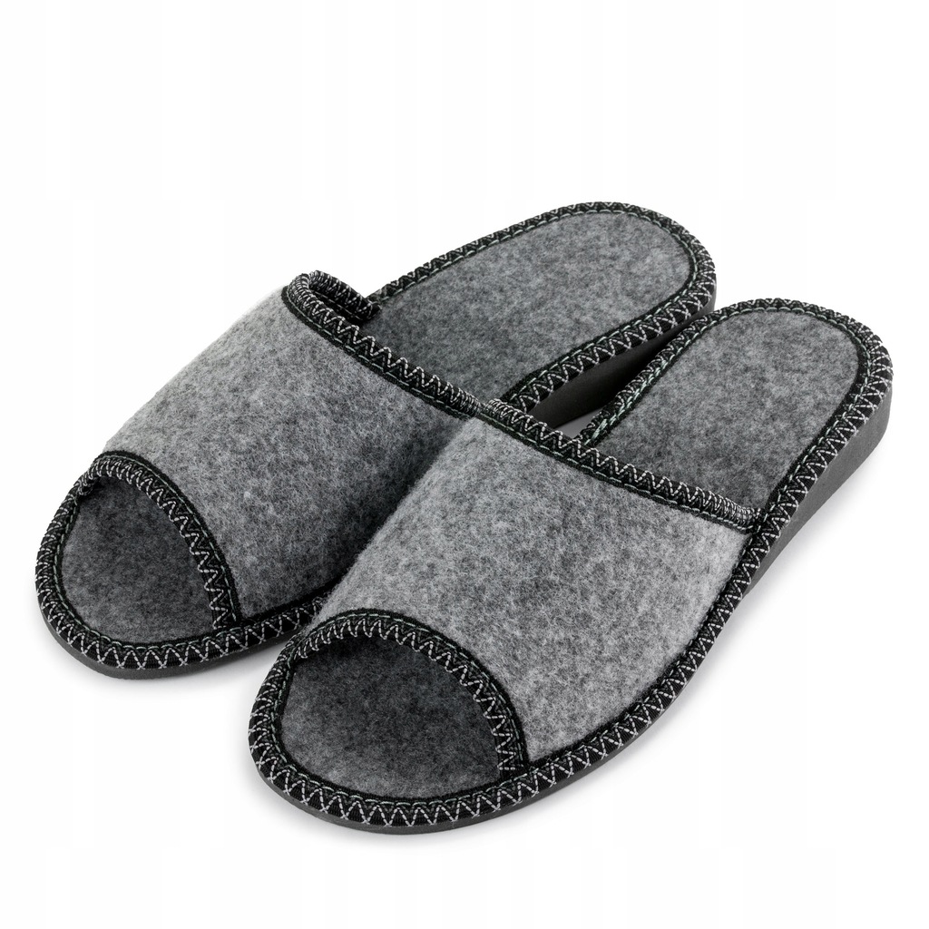 DAMSKIE KAPCIE FILCOWE FILC PANTOFLE HOTELOWE EKO - 10751731644 ...