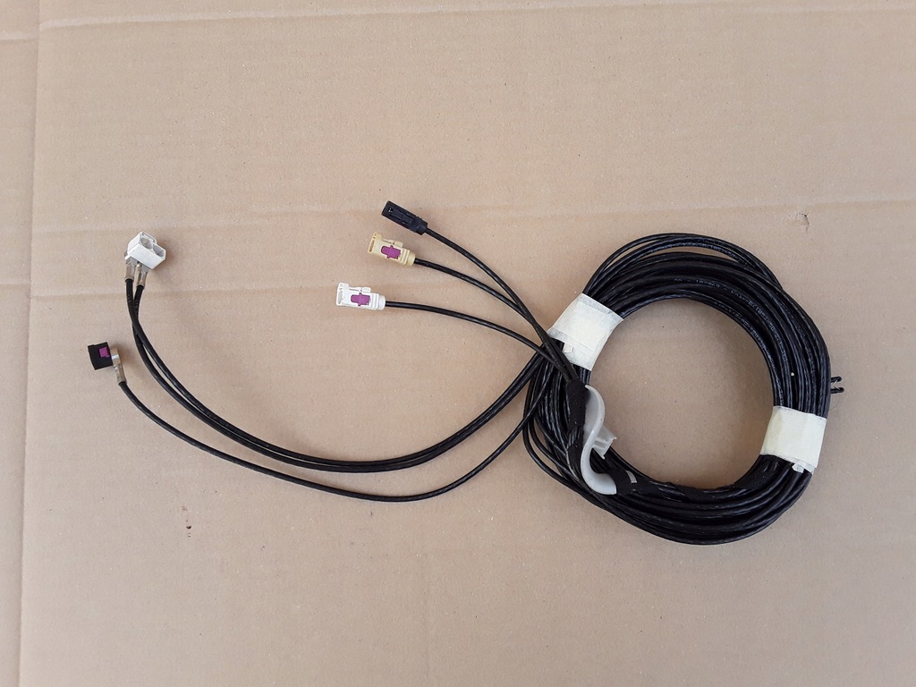 Instalacja wiązka anteny VW Golf 6 VI HB 2011 - 12215625607 - oficjalne ...