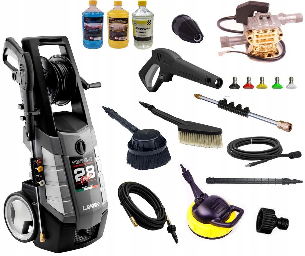 Lavor Myjka Vertigo 28 Plus Full opcja 245 bar - 7563129035 - oficjalne archiwum Allegro