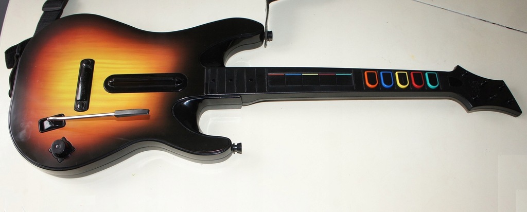 Gitara PlayStation PS2 Guitar Hero REDOCTANE - 12854543744 - oficjalne ...