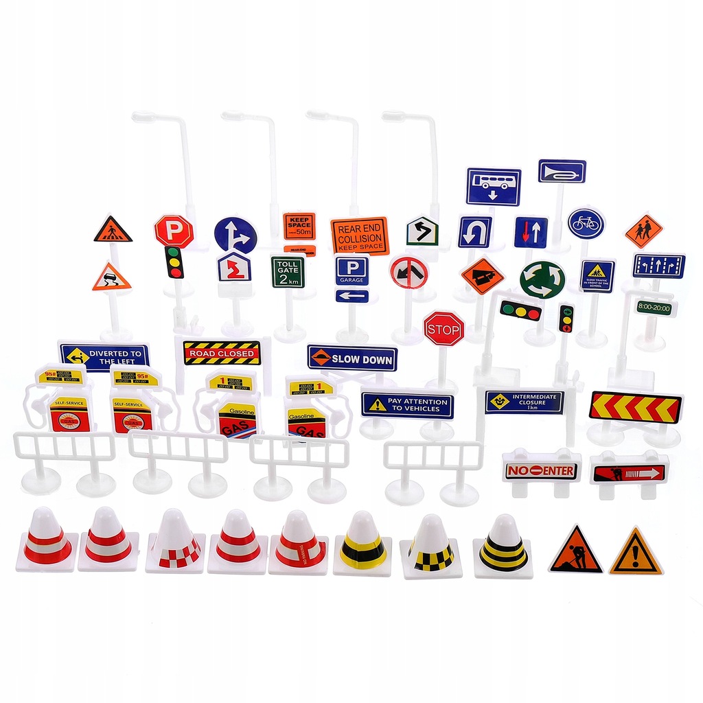 Mini Street Signs Safety Street Signs Roadblock - 14774627201 ...