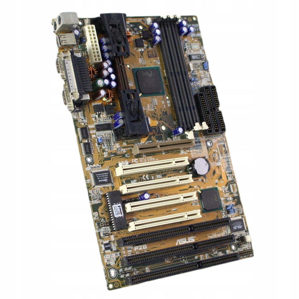 Płyta główna Asus P2B REV 1.10 ATX SLOT 1 - 12615507866 - oficjalne ...