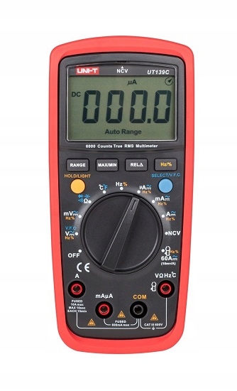 Uniwersalny miernik multimetr UNI-T UT139C UT-139C - 6795419115 - oficjalne archiwum Allegro