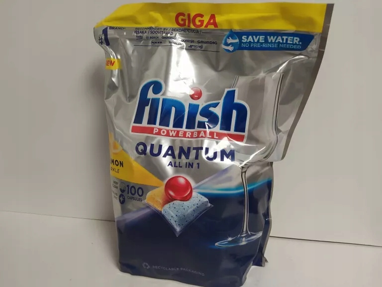 KAPSUŁKI DO ZMYWARKI ALL IN ONE FINISH 100 SZT. - 13126635663 ...