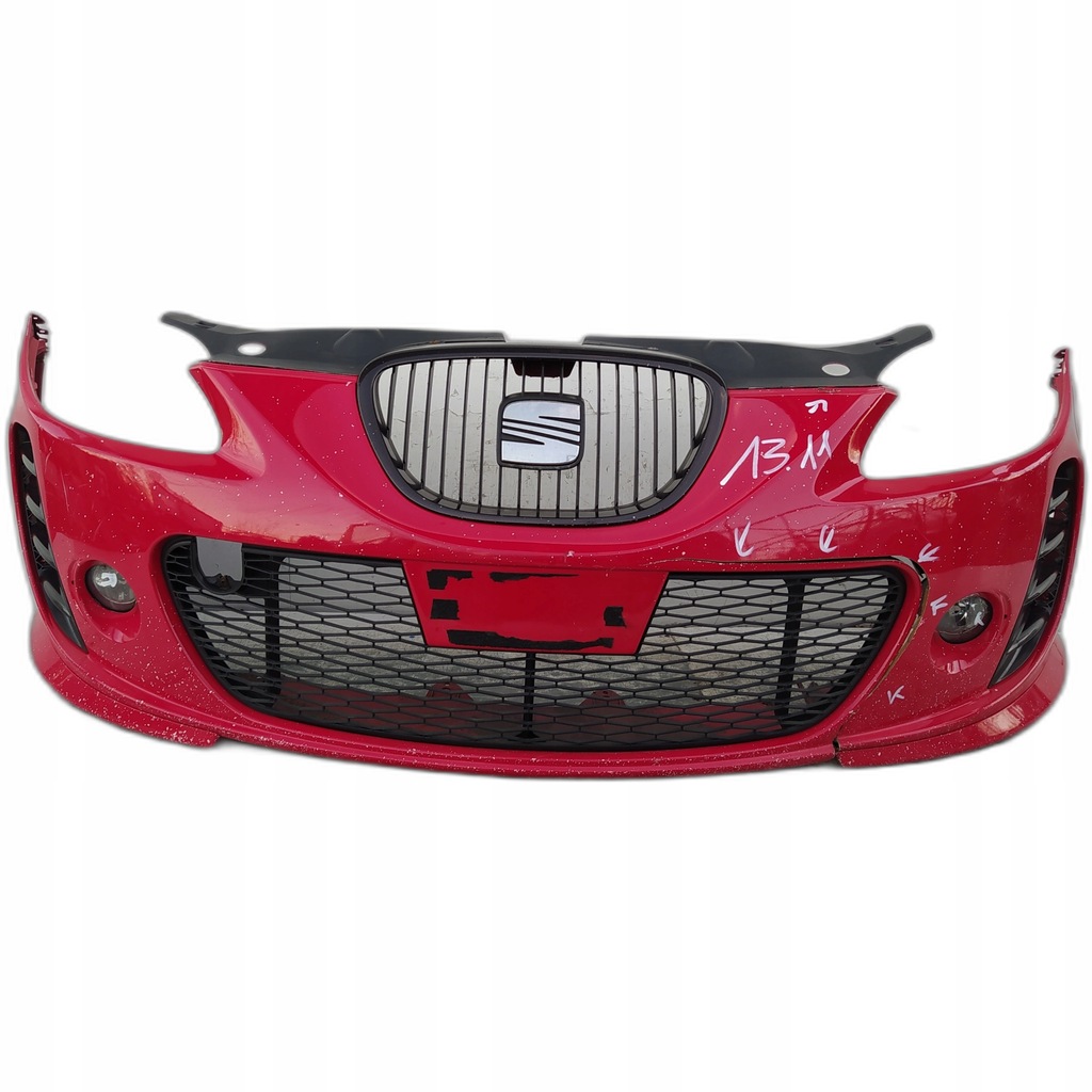 SEAT LEON 2 II CUPRA ZDERZAK PRZÓD PRZEDNI - 14956579704 - oficjalne archiwum Allegro