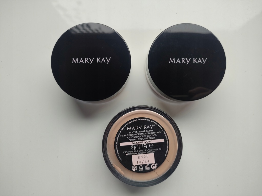 Mary Kay Silky Setting / Puder Medium Ivory - 13056566086 - oficjalne archiwum Allegro