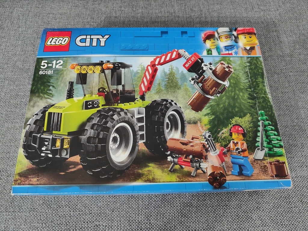LEGO City 60181 Traktor leśny NOWY - 12218286435 - oficjalne archiwum ...