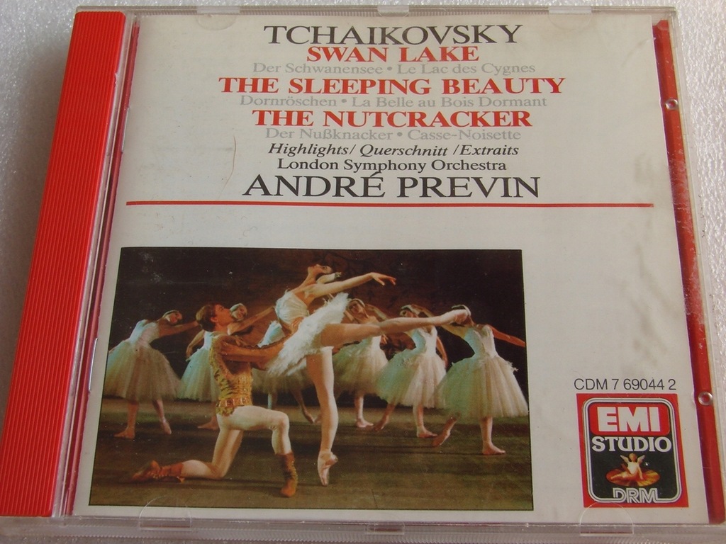 Tchaikovsky Previn – Swan Lake Highlights CD 1987 - 12643980408 - oficjalne archiwum Allegro