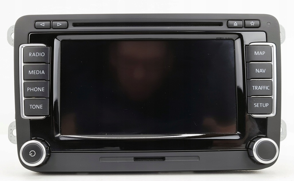 VW PASSAT B7 GOLF VI TIGUAN RADIO NAWIGACJA RNS 510 KOD 1T0035680C Z KODEM - 14378385414 ...