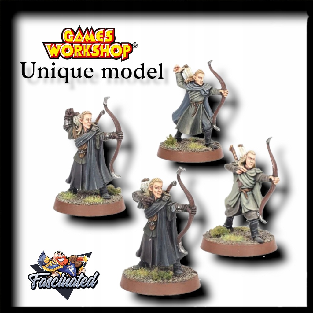 Lorien Elf Archers | METAL | LOTR | Unikat! - 12276046402 - oficjalne ...