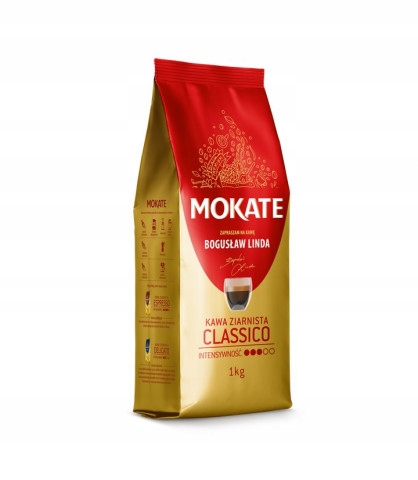 Kawa ziarnista Mokate Classico 1 kg - 12055068208 - oficjalne archiwum Allegro