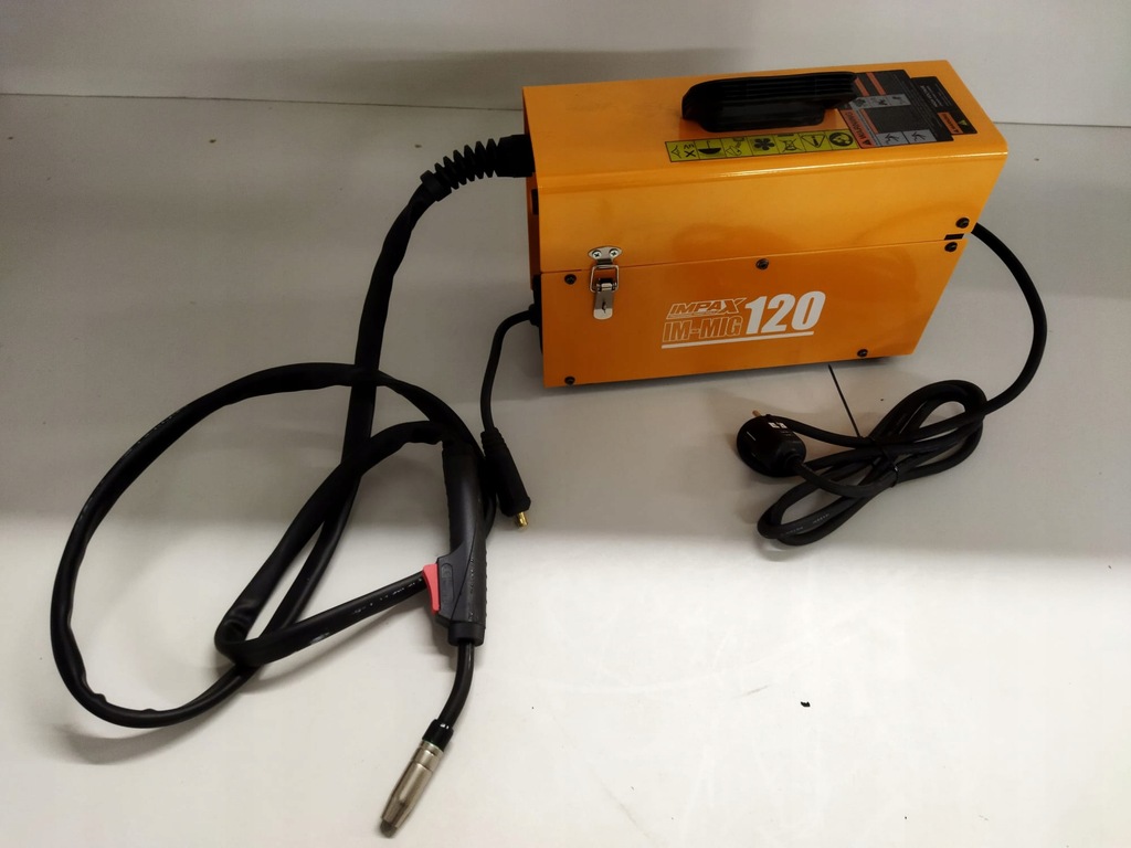 Spawarka IMPAX IM-MIG-120 120A MIG/MMA 230V /Q - 13386978535 - oficjalne archiwum Allegro