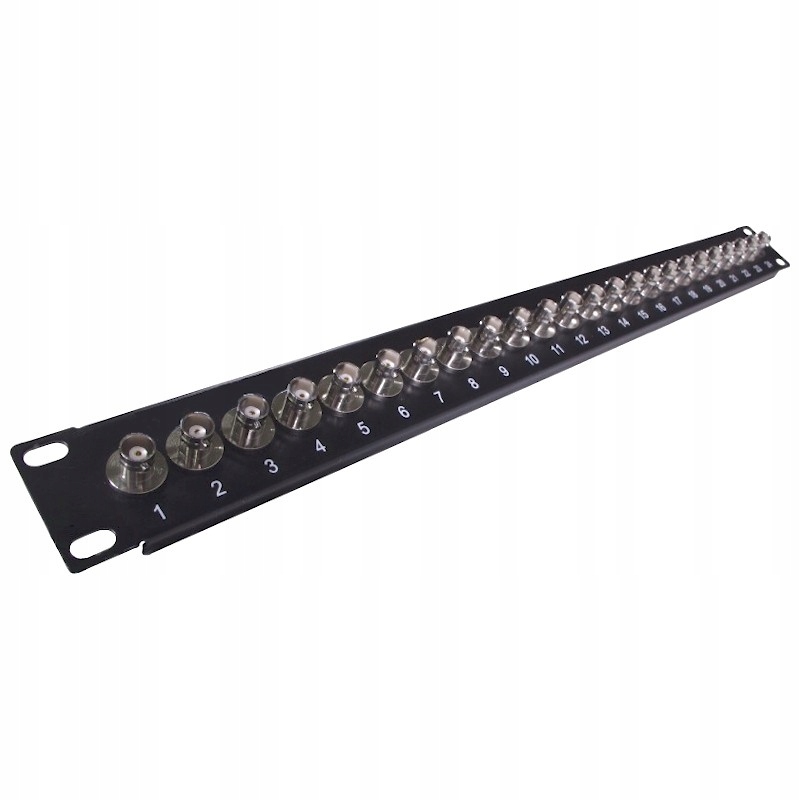 Patch Panel 24 porty BNC (podwójne gniazdo) RACK - 8768282043 ...