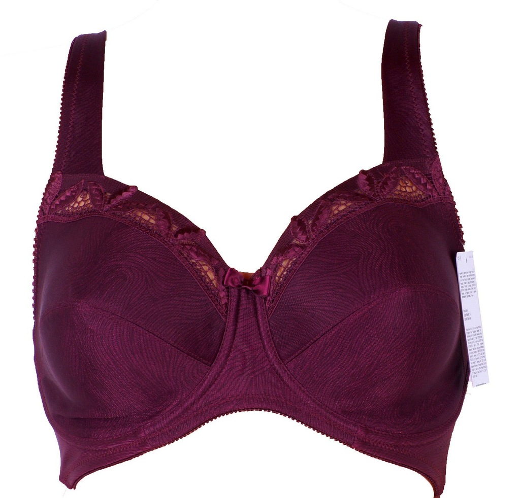 Felina Biustonosz Melina 527 Burgund Fiszbina 75E - 7037348130 - oficjalne archiwum Allegro