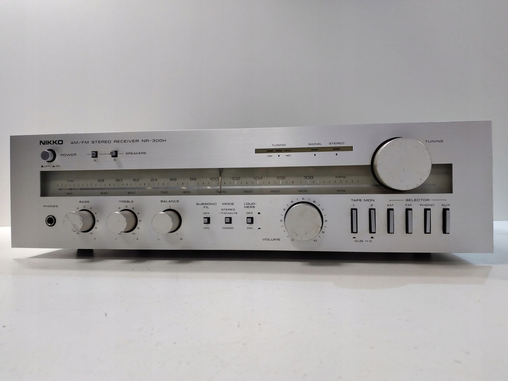 Amplituner NIKKO NR-300H AM/FM - 14103050836 - oficjalne archiwum Allegro