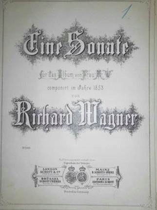 Finr sonatr, stare nuty zestaw - Richard Magner - 13408724798 ...