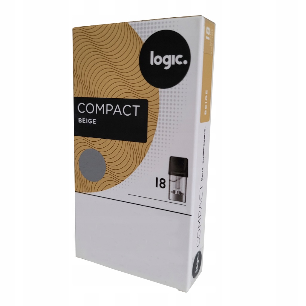 Pudełko tekturowe po wkład logic compact złote - 13169180650 ...