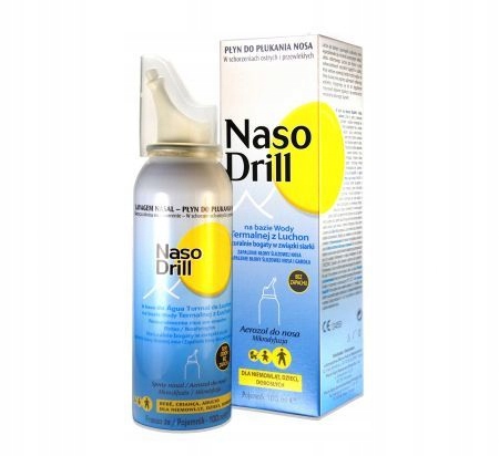 Nasodrill spray NOS 100ml Woda termalna z siarką - 9662736957 - oficjalne archiwum Allegro