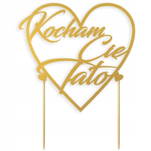 Topper ozdoba na tort urodziny Taty dzień ojca - 14495024719 - oficjalne archiwum Allegro