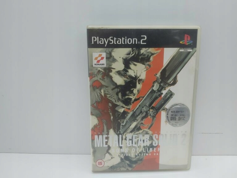 PS2 METAL GEAR SOLID 2 - 11437526179 - oficjalne archiwum Allegro