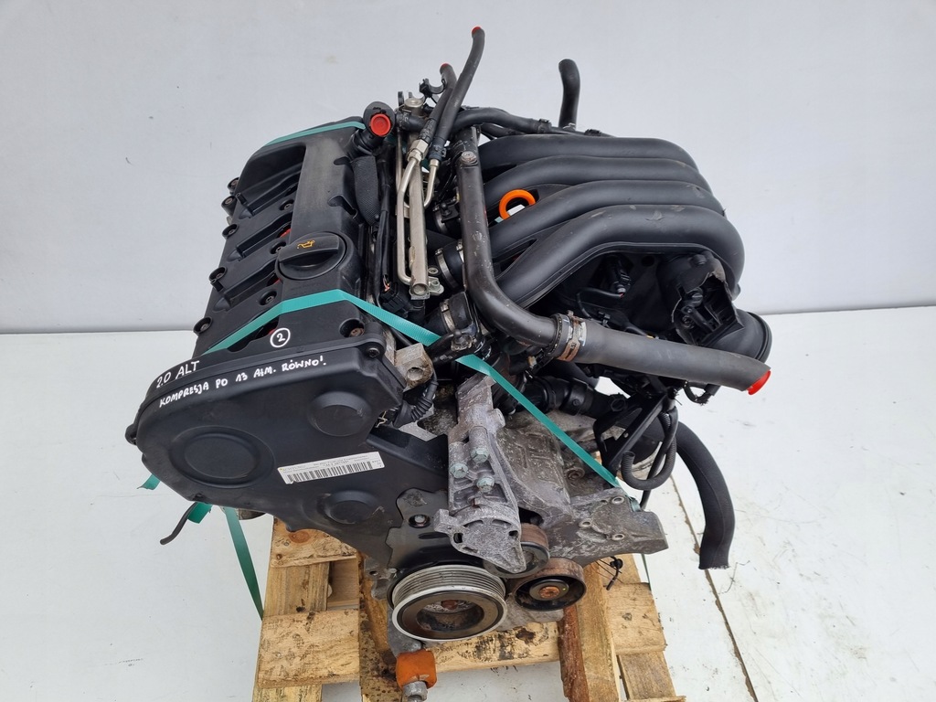 SILNIK KOMPLET Audi A4 B7 2.0 20V 130KM 04-08r ALT - 12004838289 ...