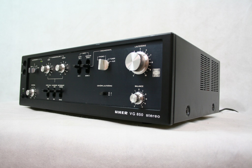 Wzmacniacz UHER VG-850 |2x60W| - 12646807353 - oficjalne archiwum Allegro