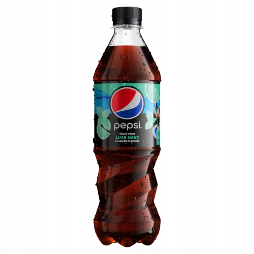 Pepsi Cola Lime Mint Napój miętowy 0,5l butelka - 12359643685 ...