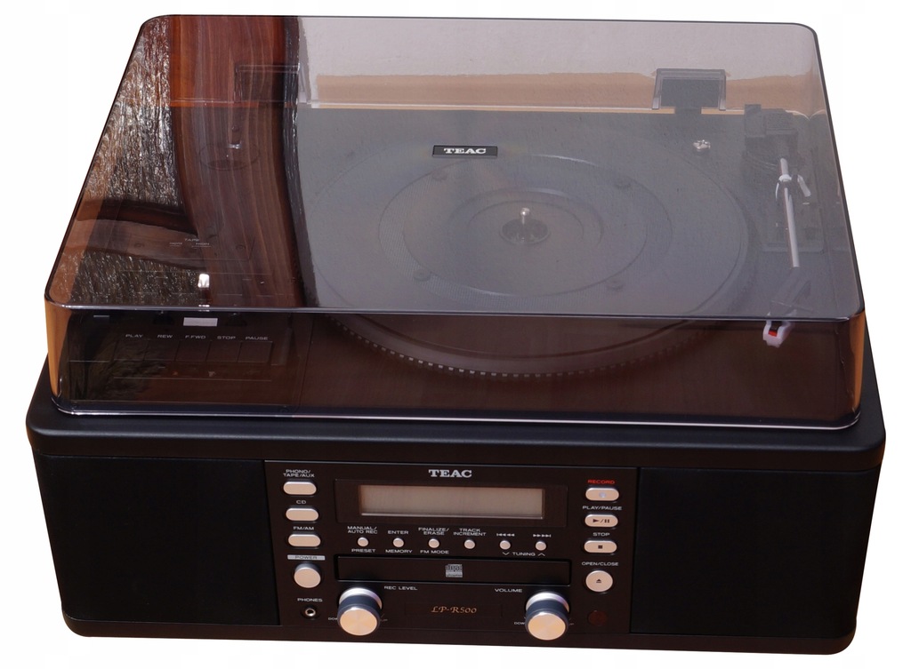 Wieża Stereo Teac LP-R500 Odtwarzacz CD Gramofon - 8710204163 ...