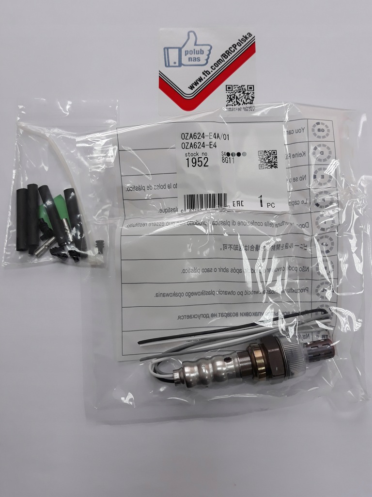 SONDA LAMBDA 1952 / 4 PRZEWODOWA OZA624-E4A/01 - 7845727930 - oficjalne archiwum Allegro