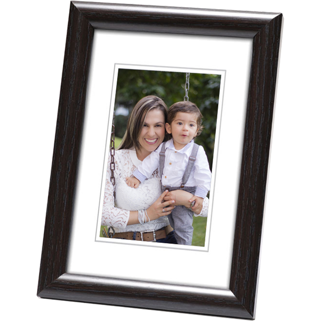 RAMKA NA ZDJĘCIA DREWNIANA WENGE RAMA A4 21x30 CM - 12497467882 ...