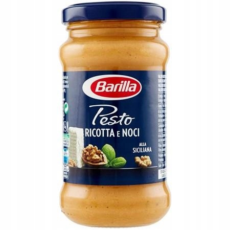 Barilla Pesto Włoskie Makaron Ricotta Orzechy 190g - 10611846507 - oficjalne archiwum Allegro