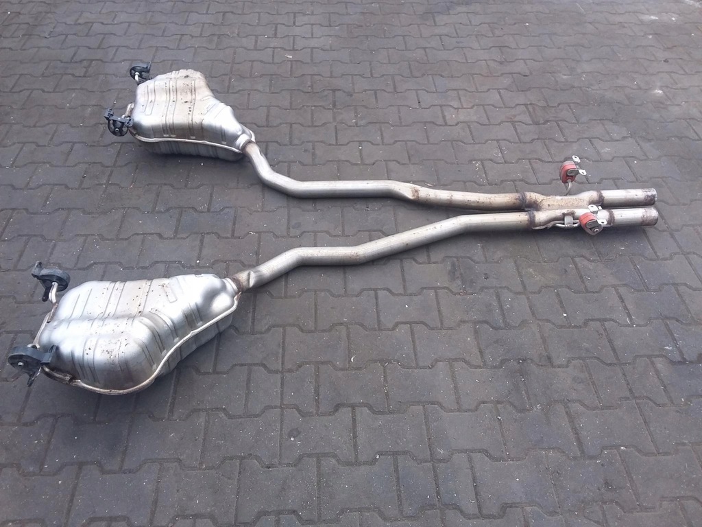 VW PHAETON 5.0 TDI TŁUMIKI WYDECH UKŁAD WYDECHOWY - 11230200423 - oficjalne archiwum Allegro