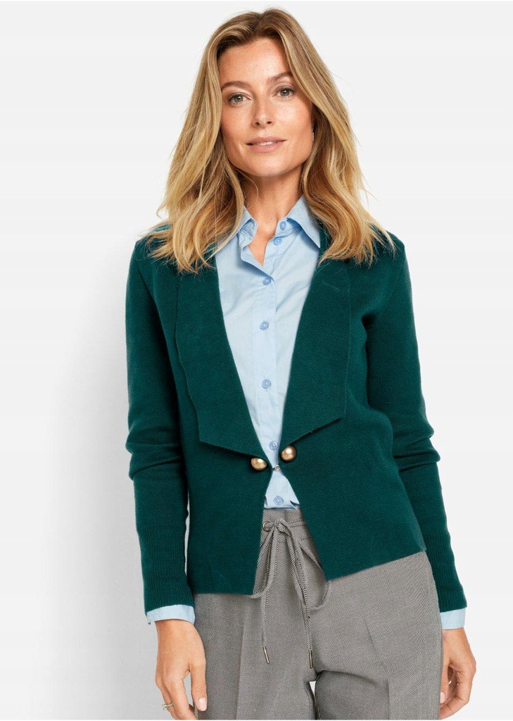 BONPRIX _LZ VR1 ŻAKIET Z OZDOBNYMI GUZIKAMI _/ 50 - 14901506728 - oficjalne archiwum Allegro