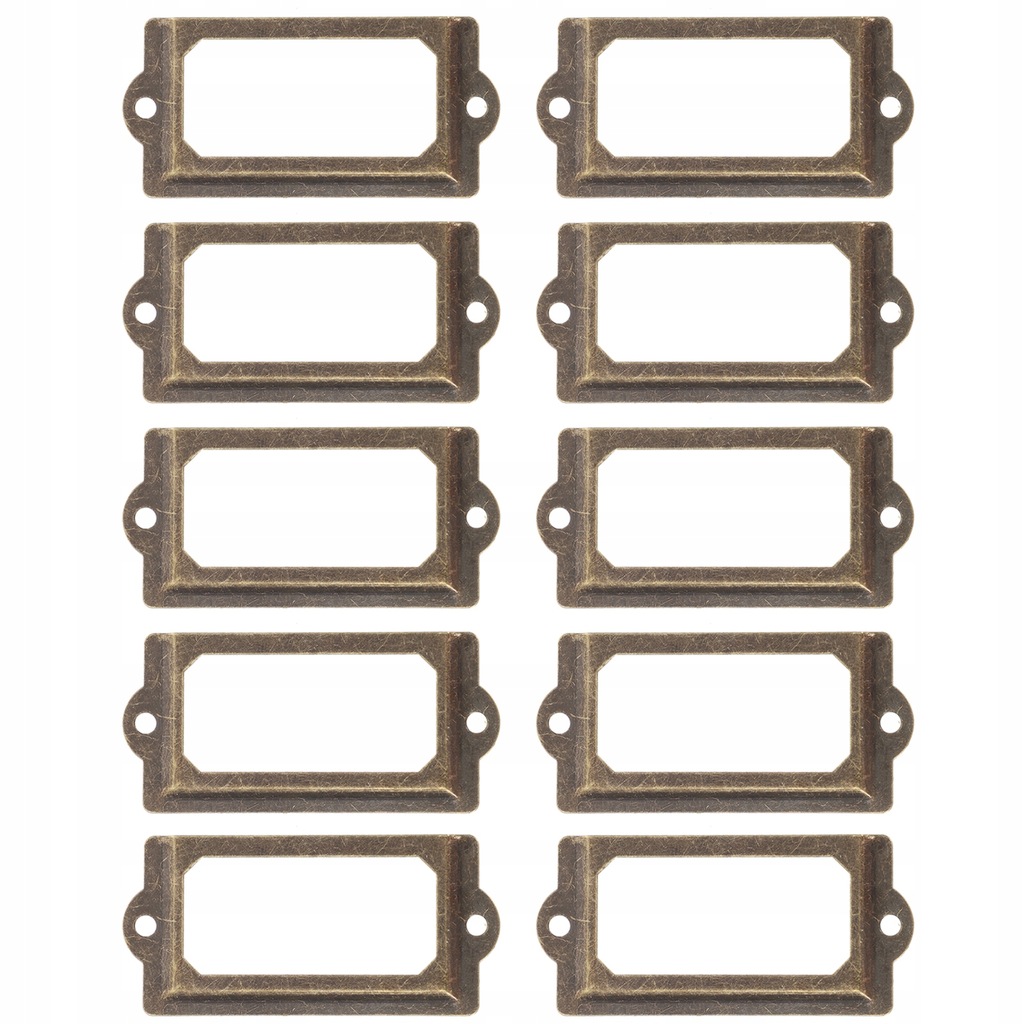 Metal Label Holders Drawer Tag Label Frame - 14762868783 - oficjalne ...