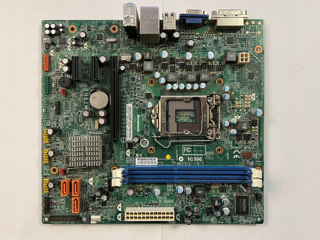 Płyta główna Lenovo IH61M ATX socket 1155 ! - 11505553322 - oficjalne ...