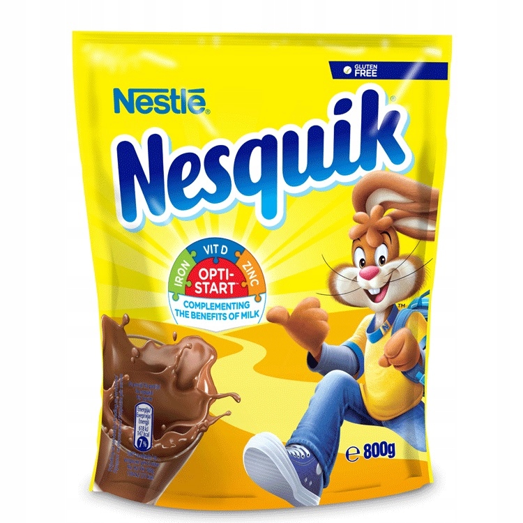 Nestlé Nesquik Plus Kakao rozpuszczalne 800g - 11885658330 - oficjalne archiwum Allegro