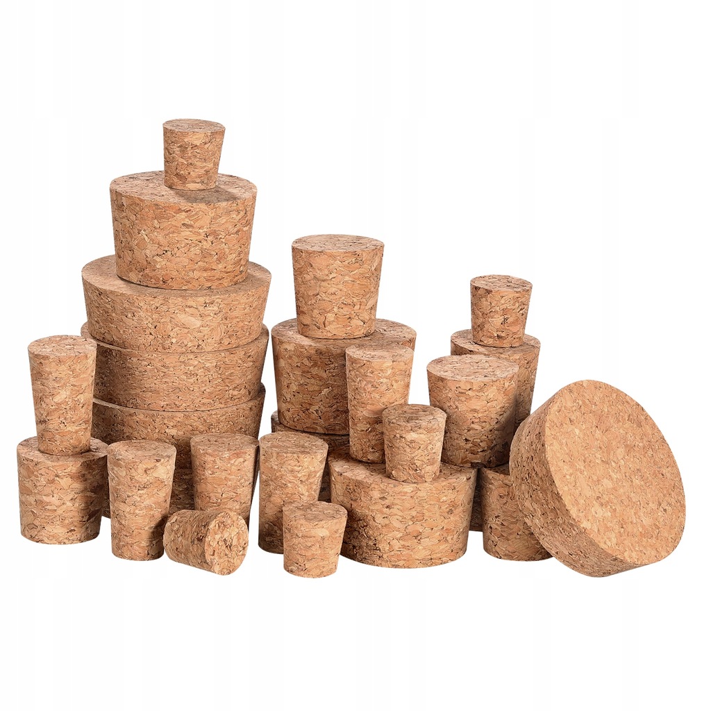 Mini Corks Tapered Stoppers Bottle Plugs Wooden - 14339645871 ...