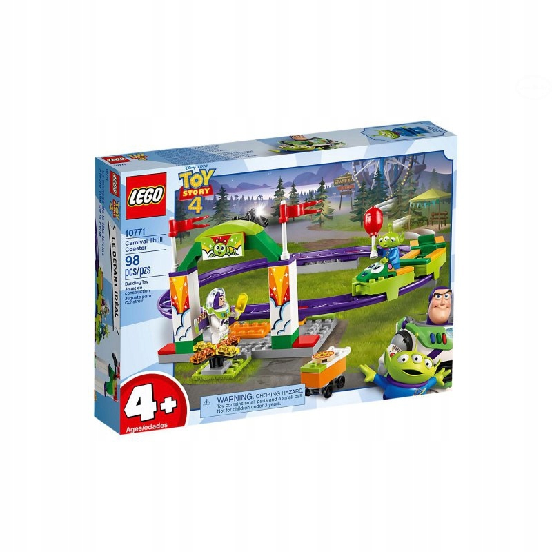Klocki LEGO dla 4 latka 4latki KARNAWAŁOWA KOLEJKA - 9043038107 ...