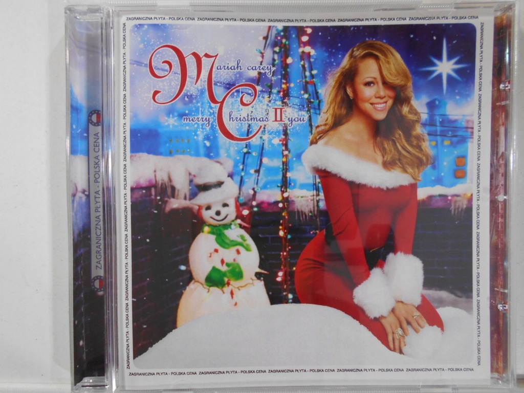 Płyta CD - Mariah Carey Merry Christmas - 12499551476 - oficjalne archiwum Allegro