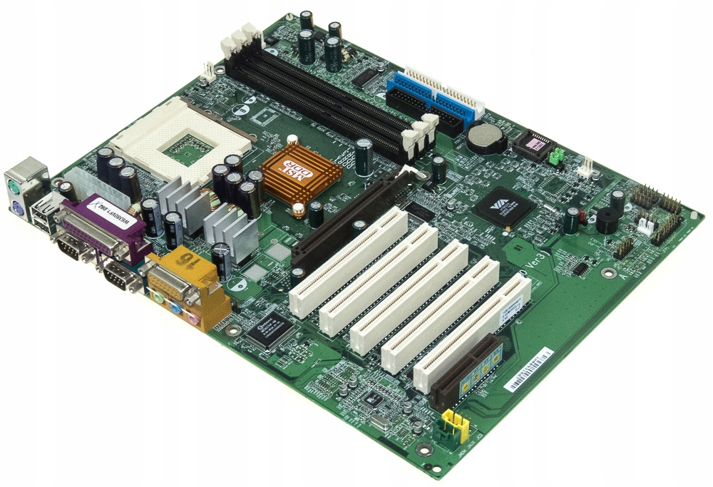 MSI K7T266 PRO2 MS-6380 VER3 SOCKET 462 PCI DDR - 7619047619 ...