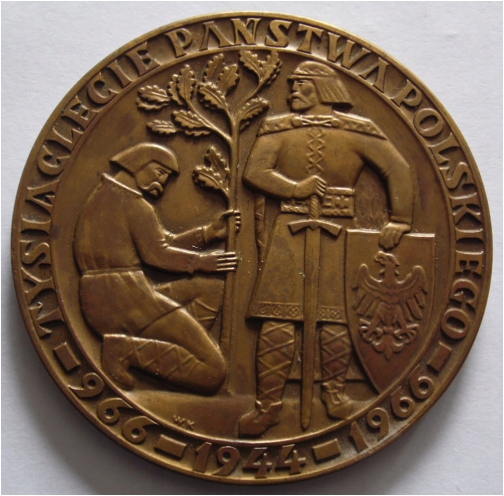 1000 LECIE PAŃSTWA POLSKIEGO 1966 WACŁAW KOWALIK - 16130586793 ...