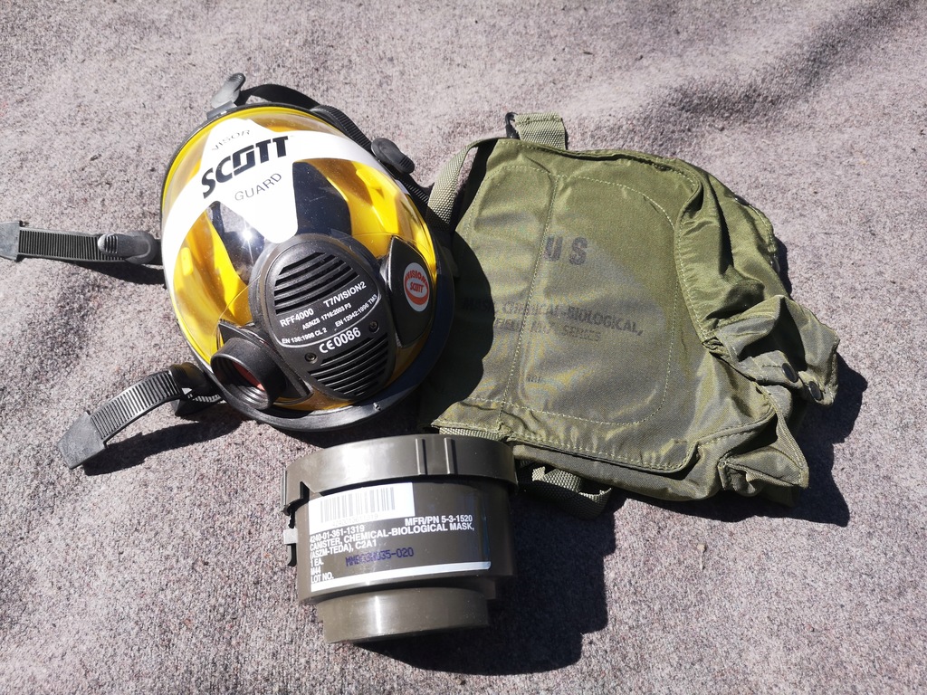 NOWA MASKA PEŁNOTWARZOWA SCOTT VISION 2 RFF4000 - 12055090570 ...